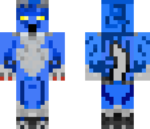 Blue wolf | Minecraft Skin