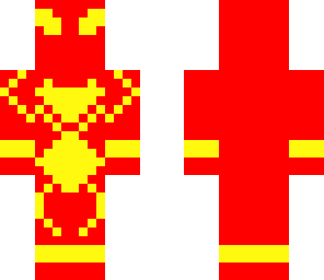 iron spiderman | Minecraft Skin