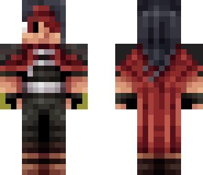 Final Fantasy VII Vincent | Minecraft Skin