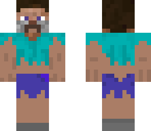 Homeless Steve Minecraft Skins