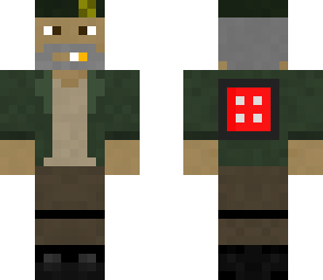 bill left 4 dead | Minecraft Skins