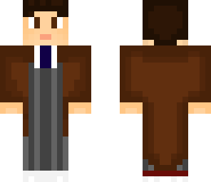 David Tennant 50s Outfit | Minecraft Skin