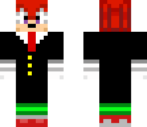 Knuckles Sonic Minecraft Skins