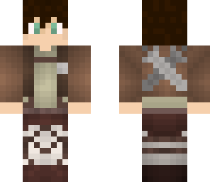 Eren jaeger | Minecraft Skin