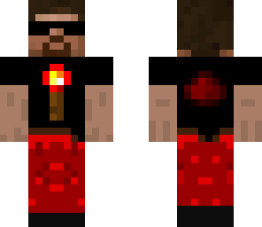redstone steve | Minecraft Skin