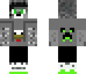 Green Wolf | Minecraft Skin
