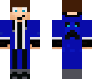 cool blue | Minecraft Skin