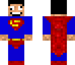 derpy superman | Minecraft Skin