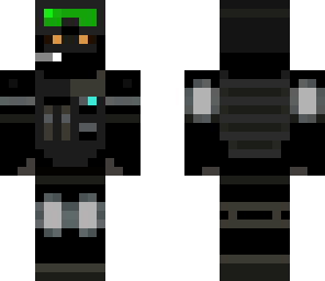Raccoon spec-ops soldier | Minecraft Skin