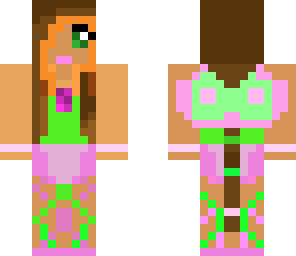 winx flora | Minecraft Skins