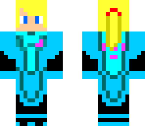 zero suit samus | Minecraft Skin