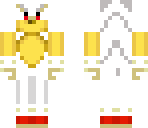 Hyper Sonic Minecraft Skins