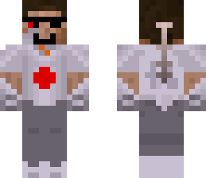 Gear Man Cyborg Prototype | Minecraft Skin