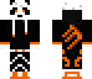 Orange Skins Minecraft Skins