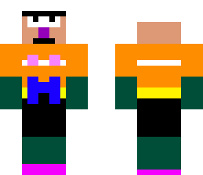 Mermaid Man | Minecraft Skin
