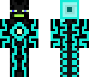 blue enderman | Minecraft Skin