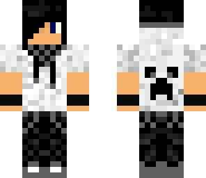 Emo creeper boy | Minecraft Skin