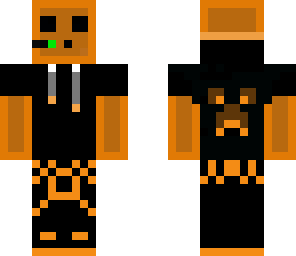 Orange Slime | Minecraft Skin