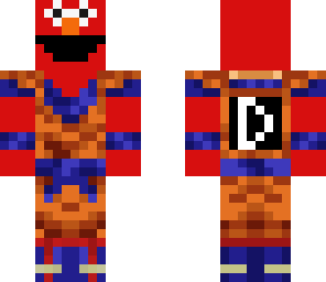 David Elmo Goku | Minecraft Skin