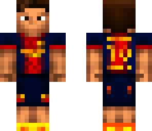 barcelona messi spain football | Minecraft Skins