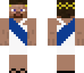 Greek Emperor Steve | Minecraft Skin