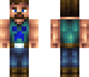 Muscle Steve | Minecraft Skins