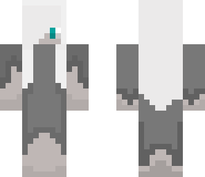 ghost girl white | Minecraft Skin