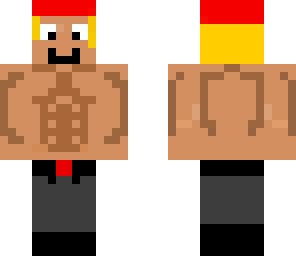 Hulk Hogan | Minecraft Skin