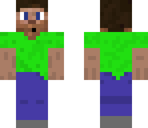 confused steve | Minecraft Skin