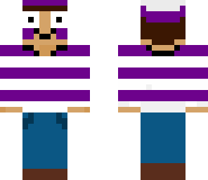 Purple Where's Wally | Minecraft Skin