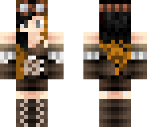 Steampunk Girl | Minecraft Skin