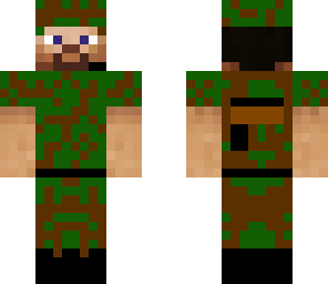 Steve soldier | Minecraft Skin