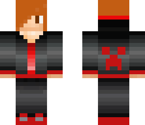Red Creeper Boy | Minecraft Skin