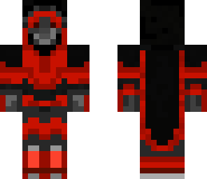 Modified Redstone Assassin Grim Reaper | Minecraft Skin