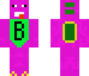 Derpy Super-Barney | Minecraft Skin