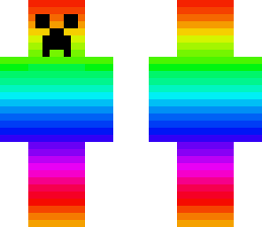 Multicolor Creeper | Minecraft Skin