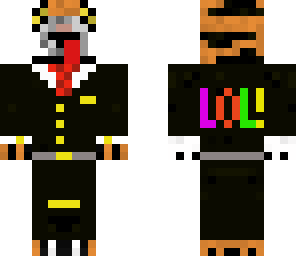 Deformed Tiger Tuxedo FIXED | Minecraft Skin