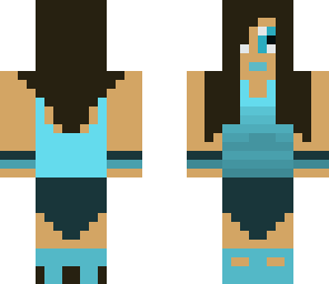 blue diva | Minecraft Skin
