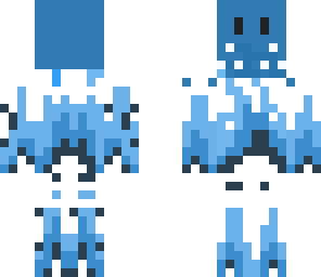 blue flame | Minecraft Skin