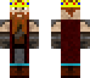 dwarf king | Minecraft Skin