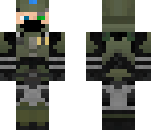 UNSC 2Lt Tyler Buckler | Minecraft Skin