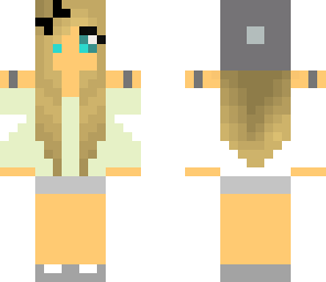 blue eyed beautie | Minecraft Skin