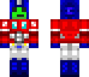 optimus slime | Minecraft Skin