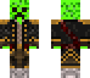 Creeper Pirate | Minecraft Skin