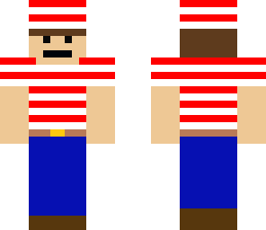 wheres waldo | Minecraft Skin
