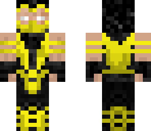 Yellow Sub-Zero | Minecraft Skin