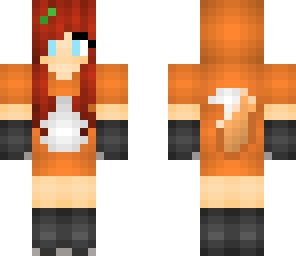 fox girl person | Minecraft Skins