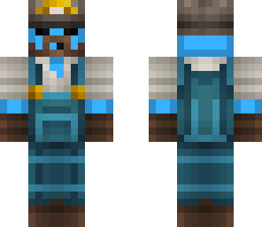 NeonHobos Miner Slime | Minecraft Skin