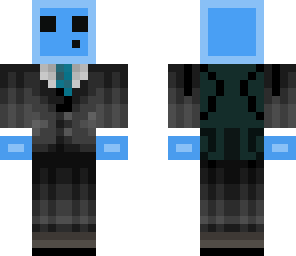 New Blue Agent Slime | Minecraft Skin