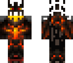 Fire Dude | Minecraft Skin